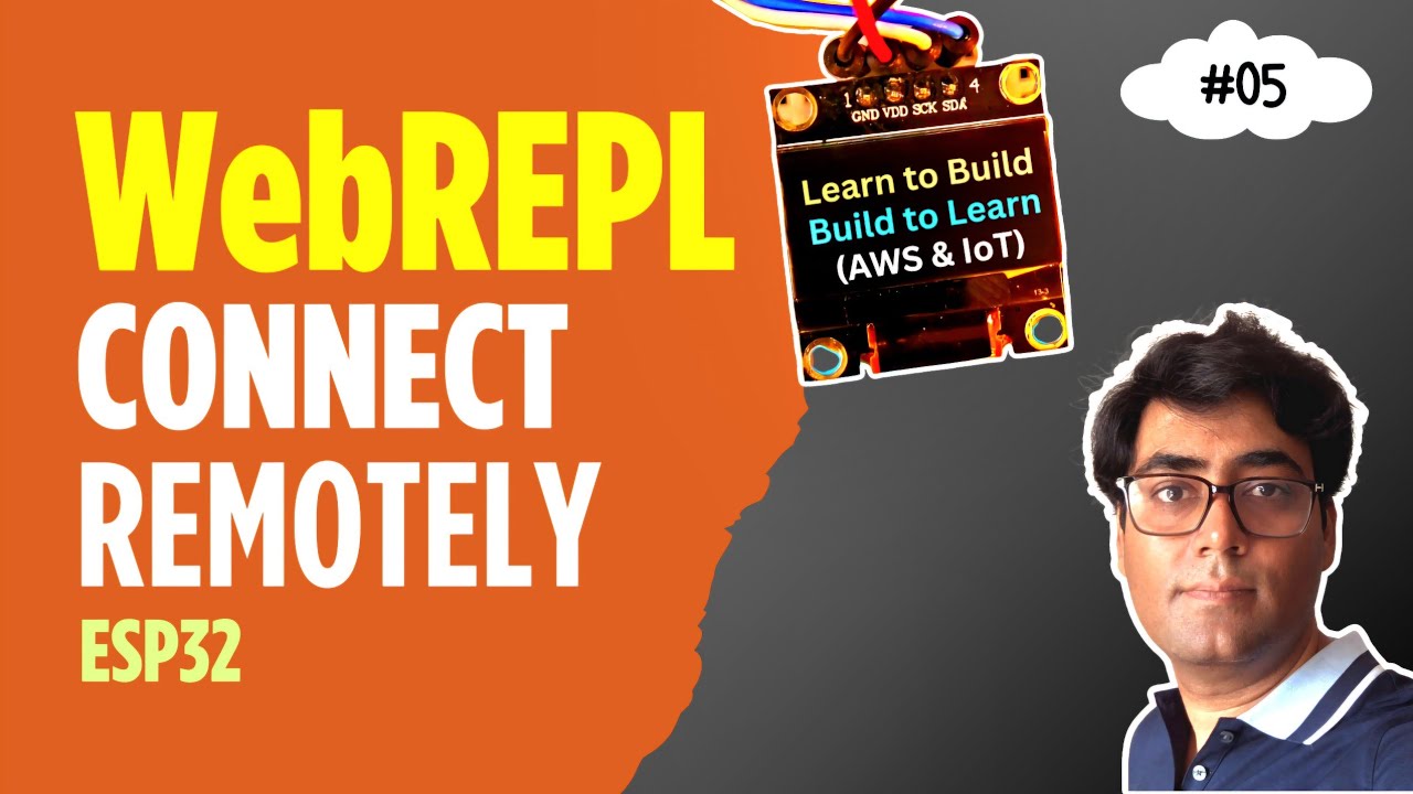 Setup WebREPL & Connect Remotely from Thonny | Micropython - Learn #aws & #iot