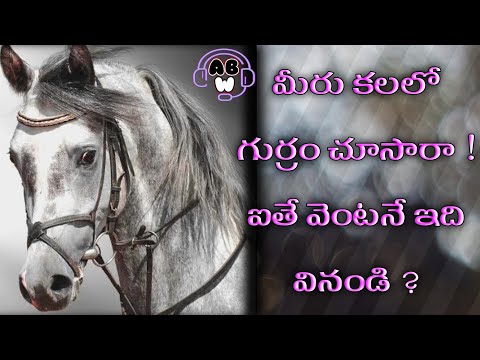 మీరు కలలో గుర్రం చూసారా ! ఐతే వెంటనే ఇది వినండి ? - Horse Dream | AudioBookWorldOfficial #HorseDream