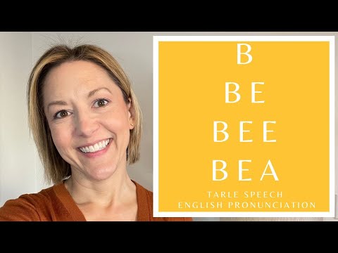 Learn to Pronounce BE, BEE, BEA, & the Letter B - American #English Homophone Pronunciation