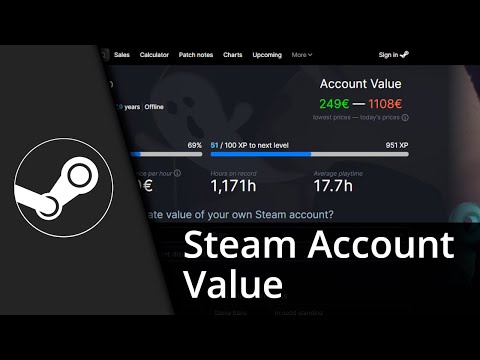 Steam Account Value | Value of Steam Account β
Tutorial