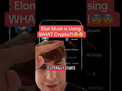 Elon Musk is Using WHAT Crypto?!😨