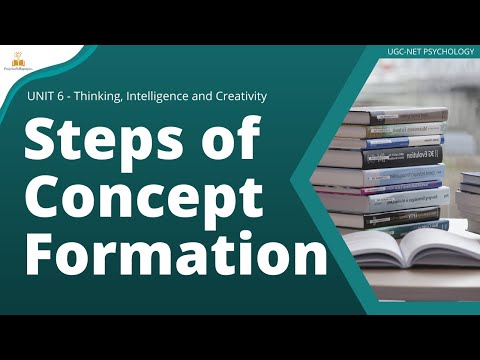 Steps of Concept Formation | UGC-NET Psychology