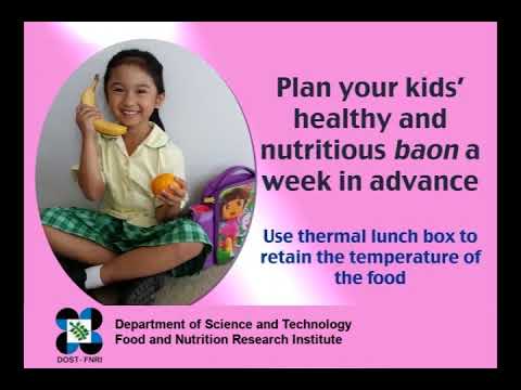 DOST-FNRI MasangPinoyTV: Nutrition Tips