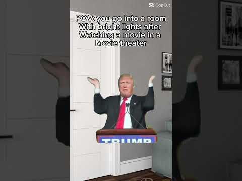 NO! Get those lights off! #trump #meme #funny #like #comment #subscribe