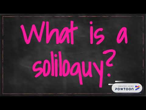 Monologue vs. Soliloquy