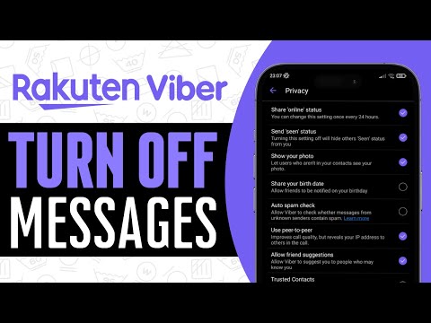 How to Turn OFF Rakuten Viber Messages - Easy Guide