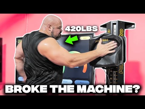 Strongman Brian Shaw Demonstrates His Powerful Slapping Strength