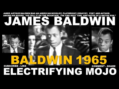 THE VOICE OF JAMES BALDWIN, AUTHOR OF "GO TELL IT ON THE MOUNTAIN, NOTES OF A NATIVE SON, THE FIRE."