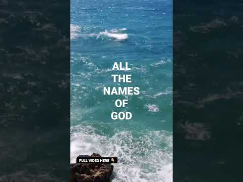 EVERY Name of God from the Bible! 🤯🙌🏼📖