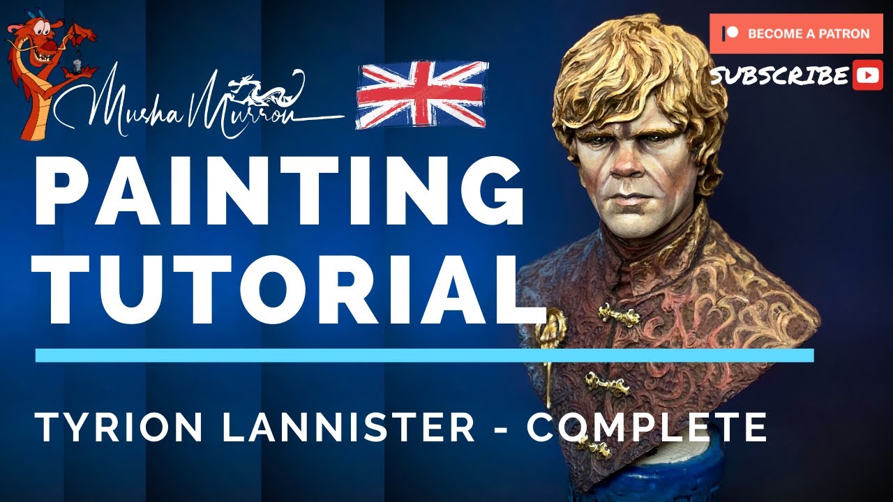 Tyrion Lannister - The Complete Tutorial (Eyes, Skintone, Hair and Gold NMM)
