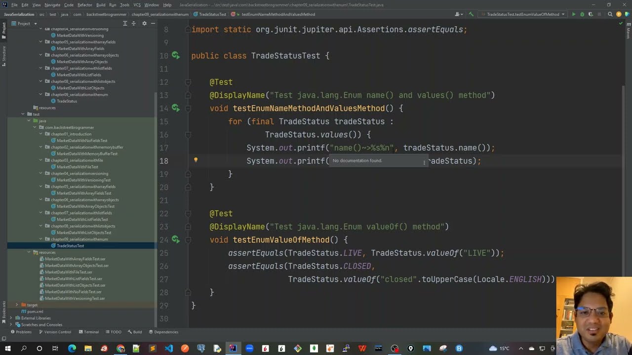 23 - Java Serialization with Enum Constants - Code Demo 2