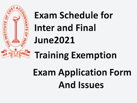 Difficulties in filling CMA Inter/ Final Exam application Form and other matters