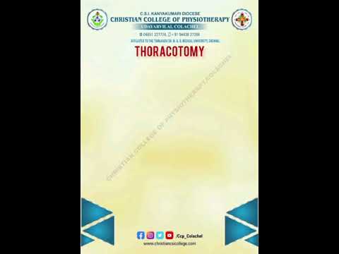 THORACOTOMY