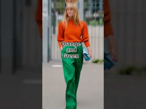 colour combination πΌ with green colour π outfit ππ you should try β€οΈ#outfit #green #colors #trending