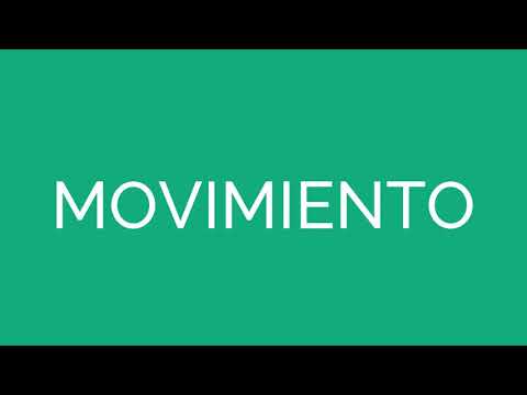 How To Say Move In Spanish