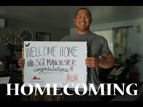 ALC: SERGEANT'S HOMECOMING [Doug&Marie'sLife S3E16] Army Couple's Vlog