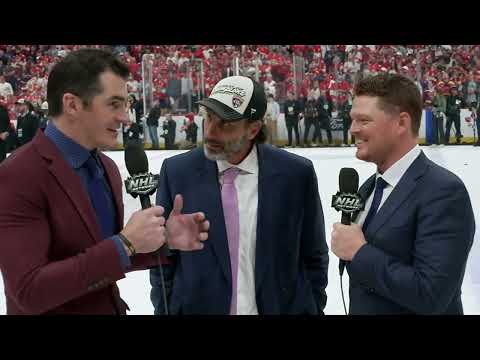 Former Florida Panthers goalie and current Special Advisor Roberto Luongo on winning Stanley Cup