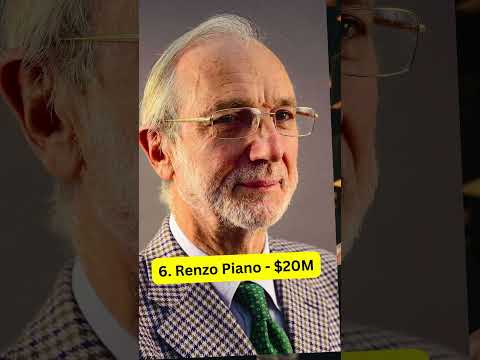 Ten Best Architects and Their Net Worth #shorts