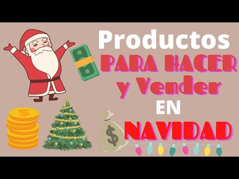 Productos para hacer en navidad PARA VENDER