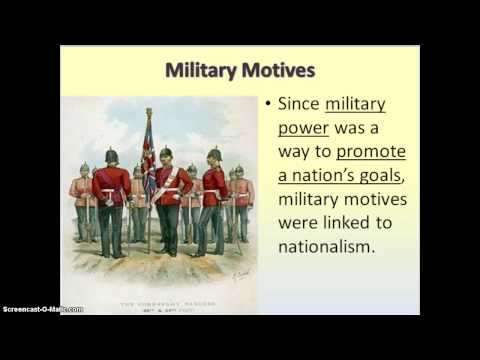 Causes of Imperialism