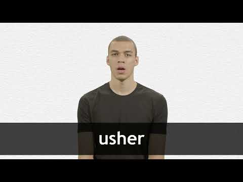 USHER definition and meaning | Collins English Dictionary