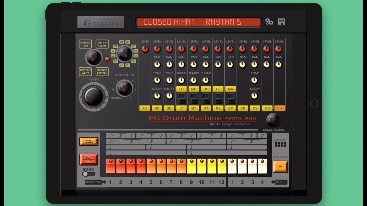 EGDR808 Pattern write