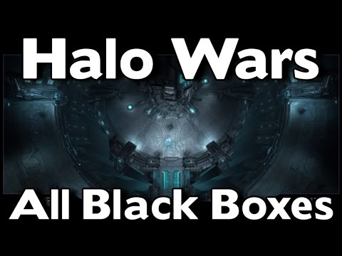 Halo Wars - All Black Boxes