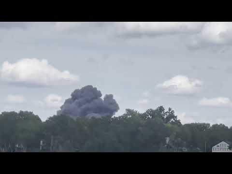 Soviet-era fighter plane crashes at Michigan air show