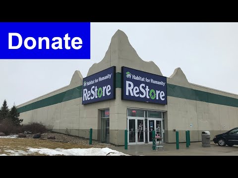 PSA Habitat for Humanity Restore donations for drop off or pick up