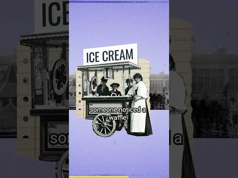 How The First Ice Cream Cone Was Born