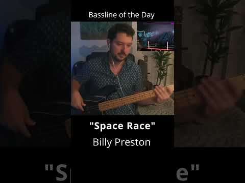 Space Race - Billy Preston - #bass line of the day