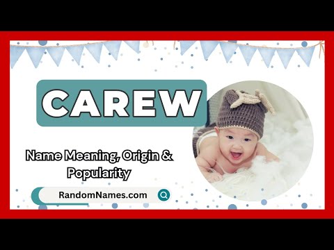 Carew - Baby Boy Name Meaning, Origin & Popularity - RandomNames.com