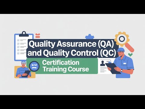 Quality Assurance (QA) and Quality Control (QC) Certification Training Course