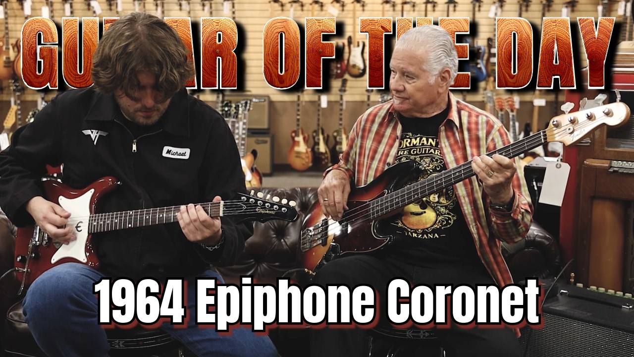 1964 Epiphone Coronet Cherry | Guitar of the Day