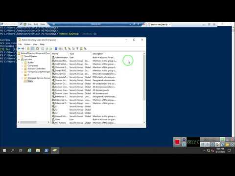 Lab Practice of Manage Ad Groups Using Power Shell | Netexpertz |