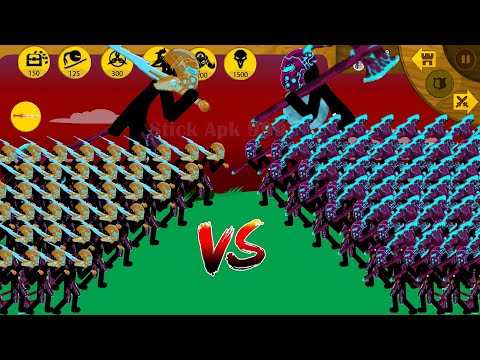 Savage Super Boss VOLTAIC Skin VS Vamp Griffon EPIC Showdown! | Stick War Legacy