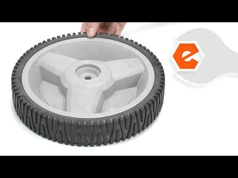 Husqvarna Lawn Mower Repair - Replacing the Wheel (Husqvarna Part # 585911001)