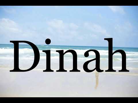 How To Pronounce Dinah🌈🌈🌈🌈🌈🌈Pronunciation Of Dinah