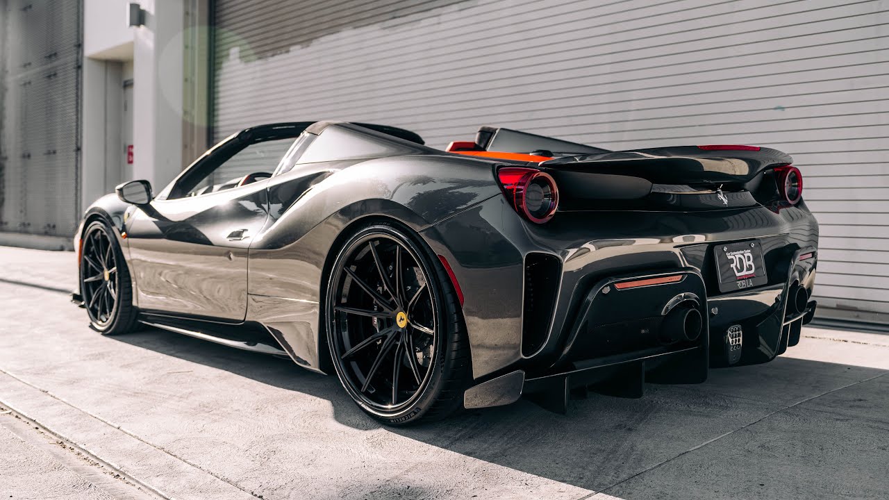 Ferrari 488 Pista Spider Doesn't Show Off Everywhere, Only in the Right ...