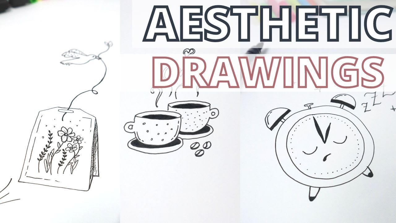 21 Cute Aesthetic Drawing Ideas