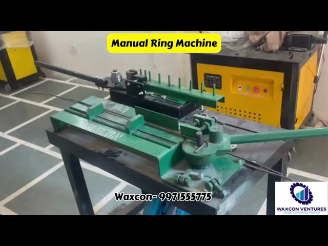 Ring Making Machines - TMT Ring Making Machine by Waxcon Trader ...