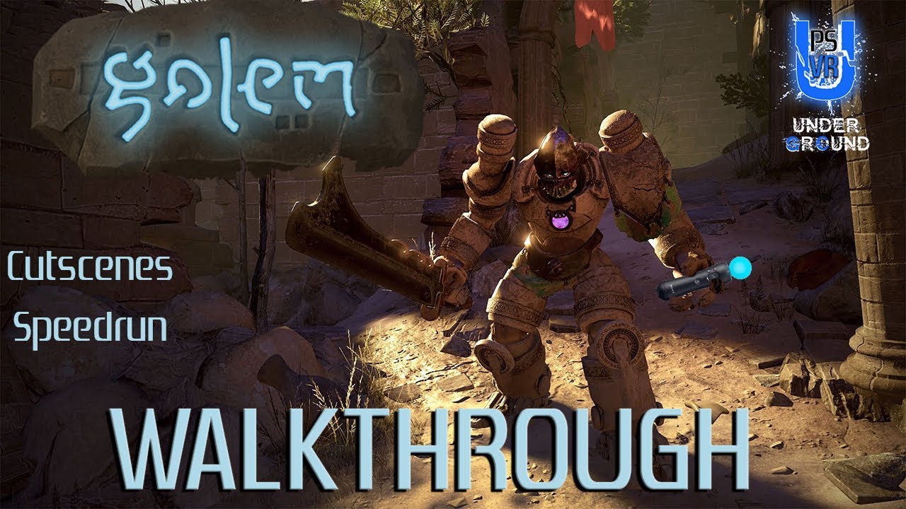 Golem Walkthrough PSVR (1080p60fps)