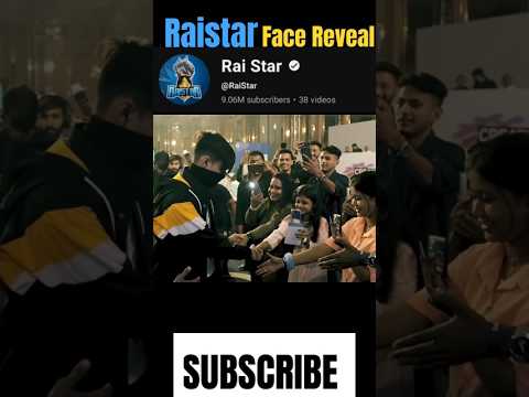 RAISTER 🥰 FACE REVEAL || #raistar #freefiregaming #trendingshorts