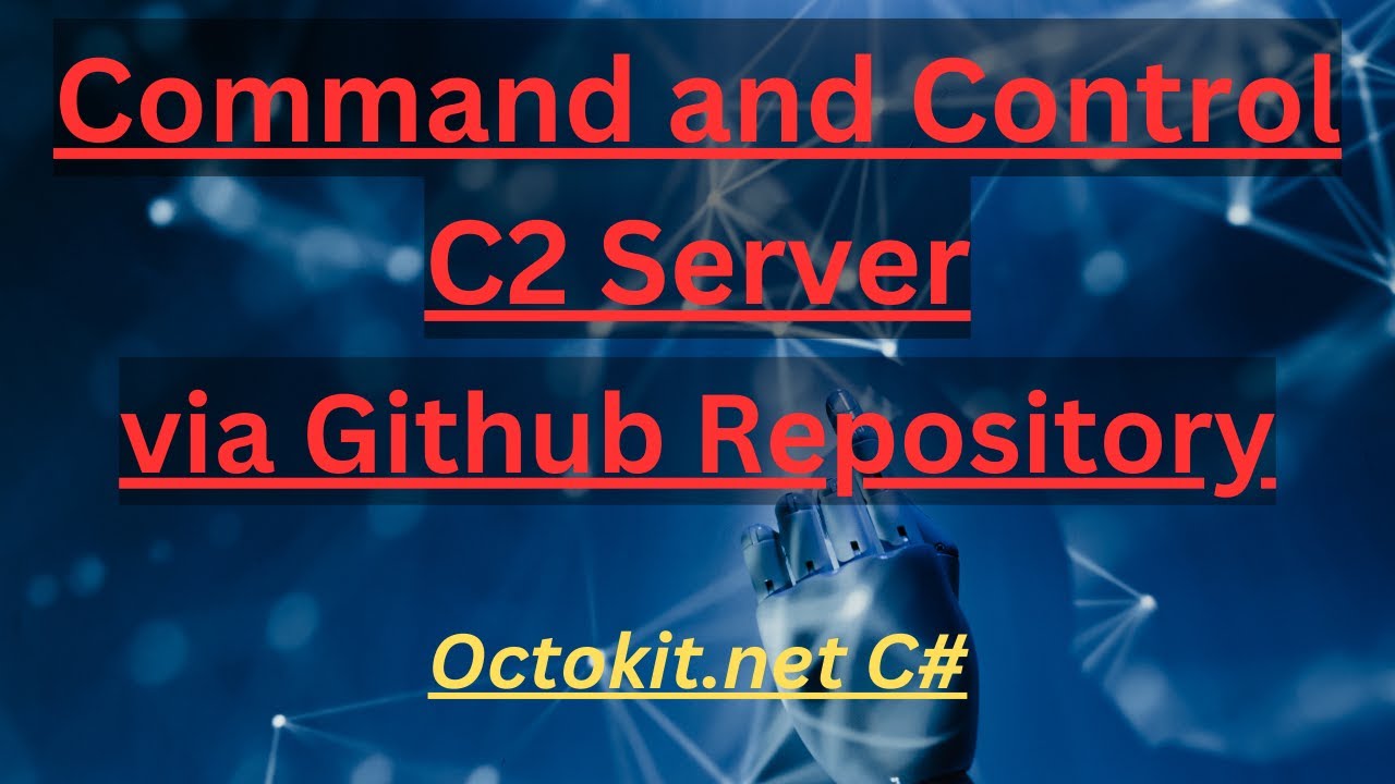 Windows Malware using Github as C2 (Command and Control)