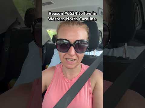 Reason #6524 to move to Western North Carolina. 🏔️