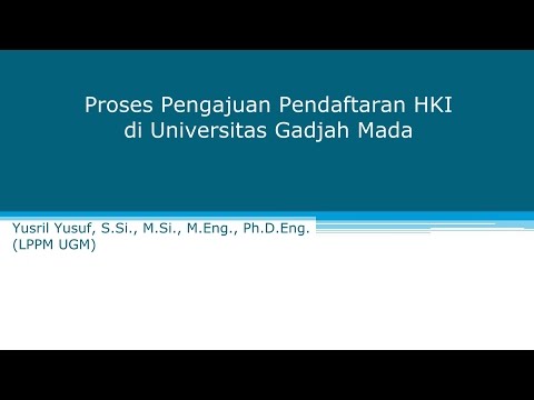 Proses Pengajuan HKI