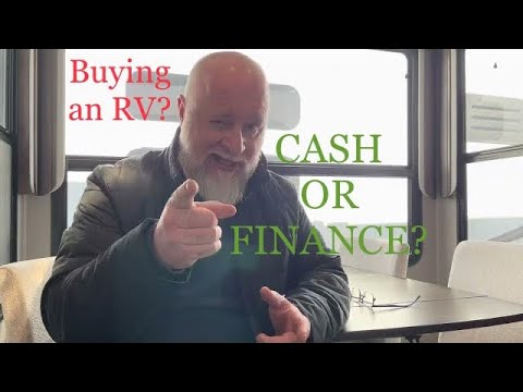 Should you pay cash or finance your RV purchase?
