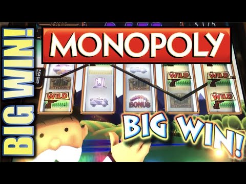 ★AMAZING MONOPOLY BIG WIN! FIRST SPIN WOW!!★ 🎩💸 REAL ESTATE TYCOON Slot Machine Bonus (WMS)