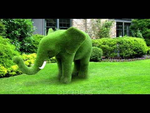 🔔 Topiary animals
