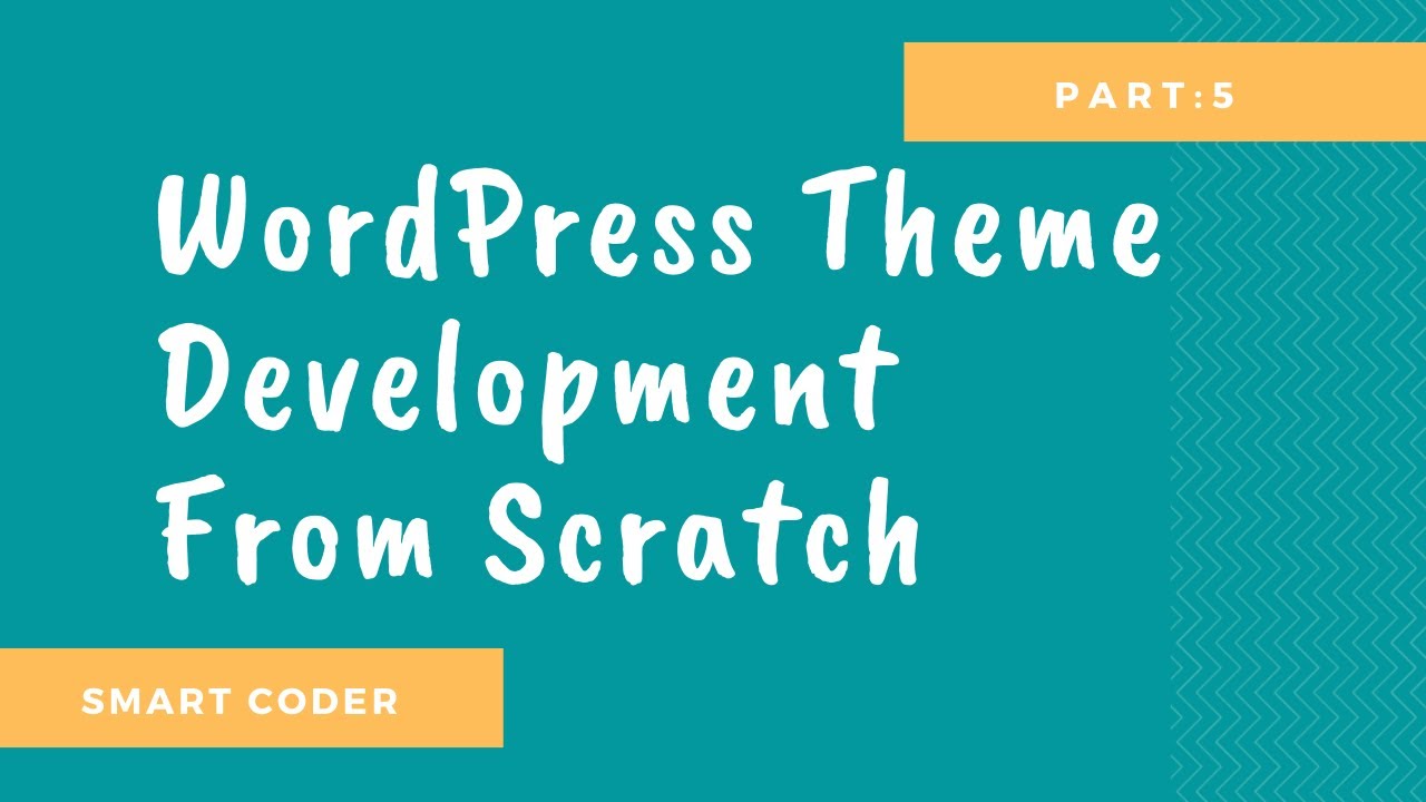 WordPress Theme Development tutorial from scratch (Part 5) Script Enqueue